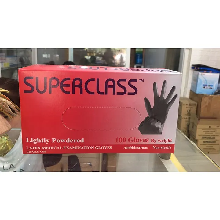 Găng tay y tế Superclass hộp 100 cái
