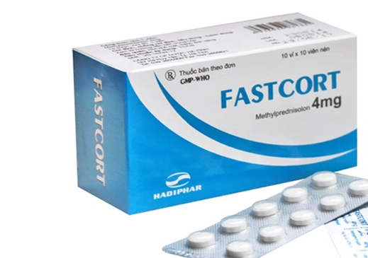 Thuốc kháng viêm Fastcort 4mg hộp 100 viên