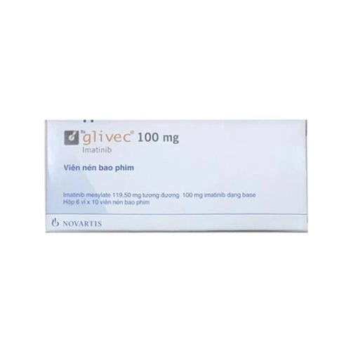 Thuốc điều trị các trường hợp bệnh bạch cầu tủy mạn Glivec 100mg ...