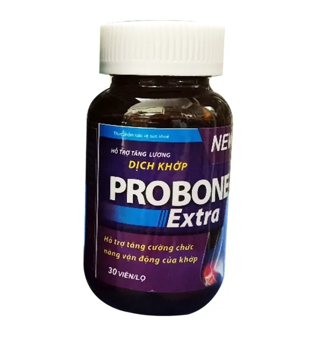 Hỗ trợ tăng lượng dịch khớp PROBONE Extra New hộp 1 lọ 30 viên nén