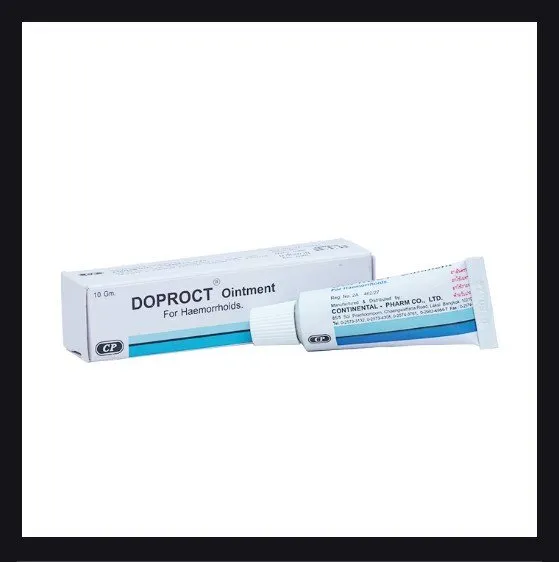 Thuốc bôi trị trĩ DOPROCT Ointment hộp 1 tuýp 10g